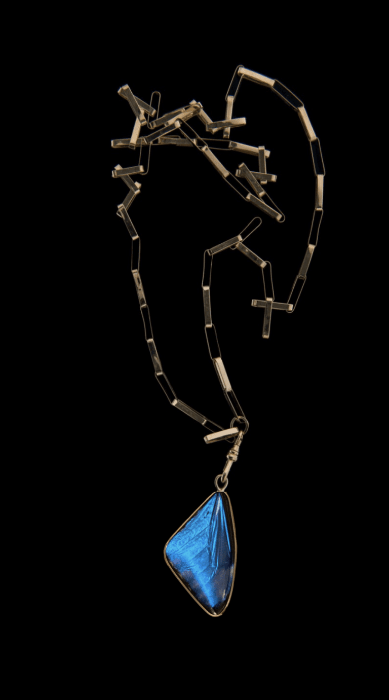 Blue Morpho Pendant, Small | Blue Morpho Jewelry